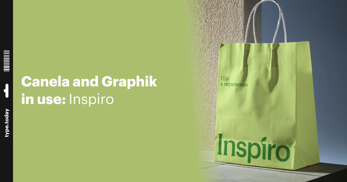 Canela and Graphik in use: Inspiro