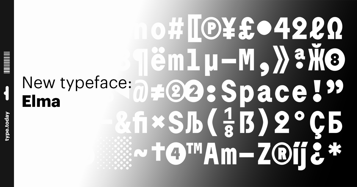 New typeface: Elma
