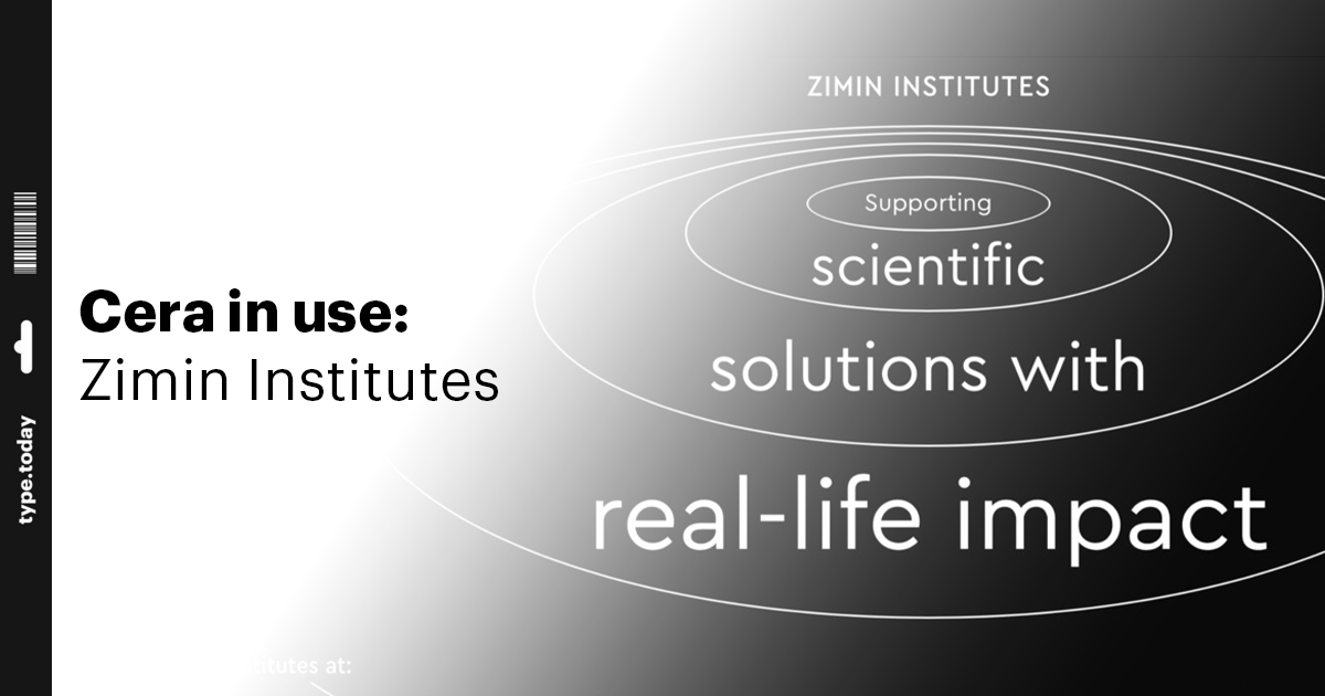 Cera in use: Zimin Institutes